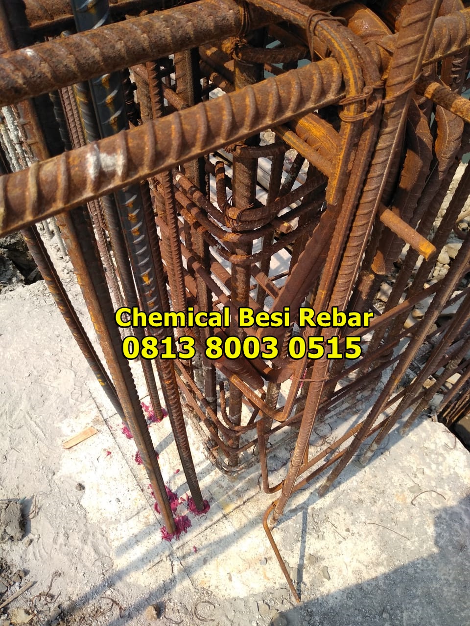 Jasa Chemical Besi Rebar | Chemical Anchor Indonesia