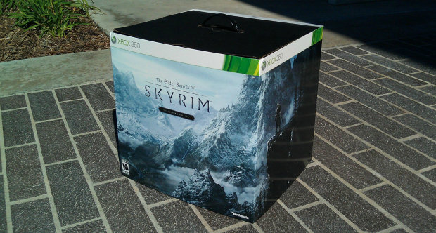 The Cult Of Gaming: Unboxing Day: Skyrim: The Elder Scrolls V Collector ...