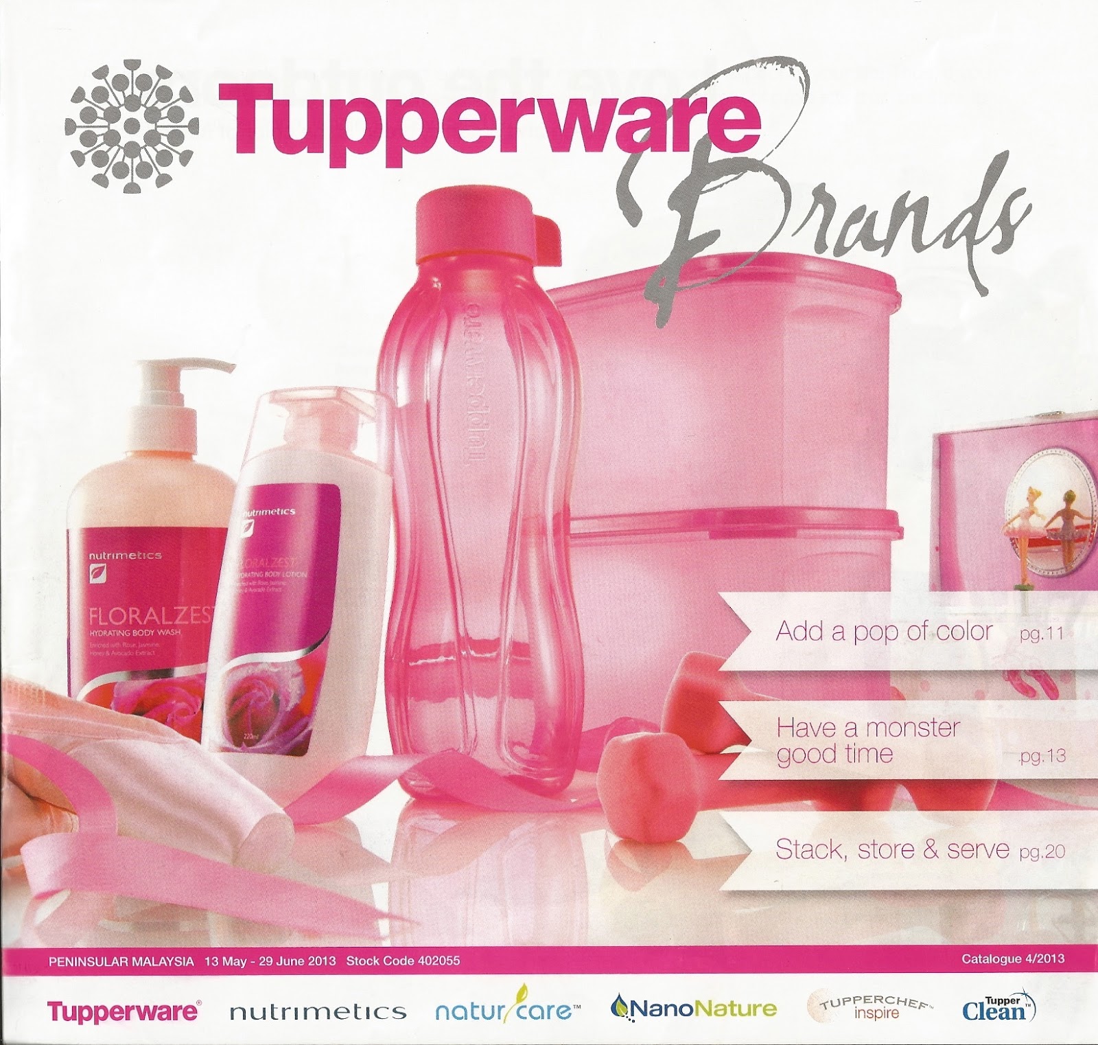 Tupperware Stash: Tupperware's Catalogue 13 May - 29 June 2013