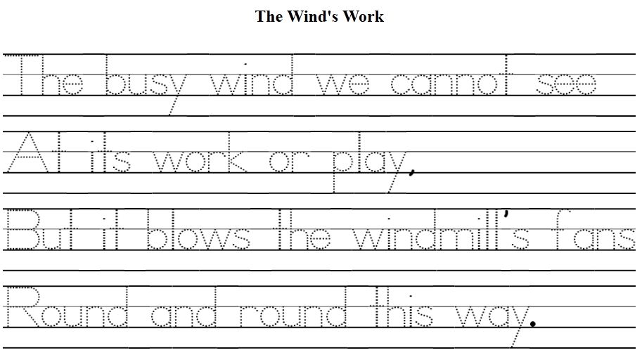 The Homeschool Voyager: Who Has Seen the Wind?