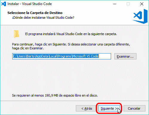 Descarga e Instalación de Visual Studio Code
