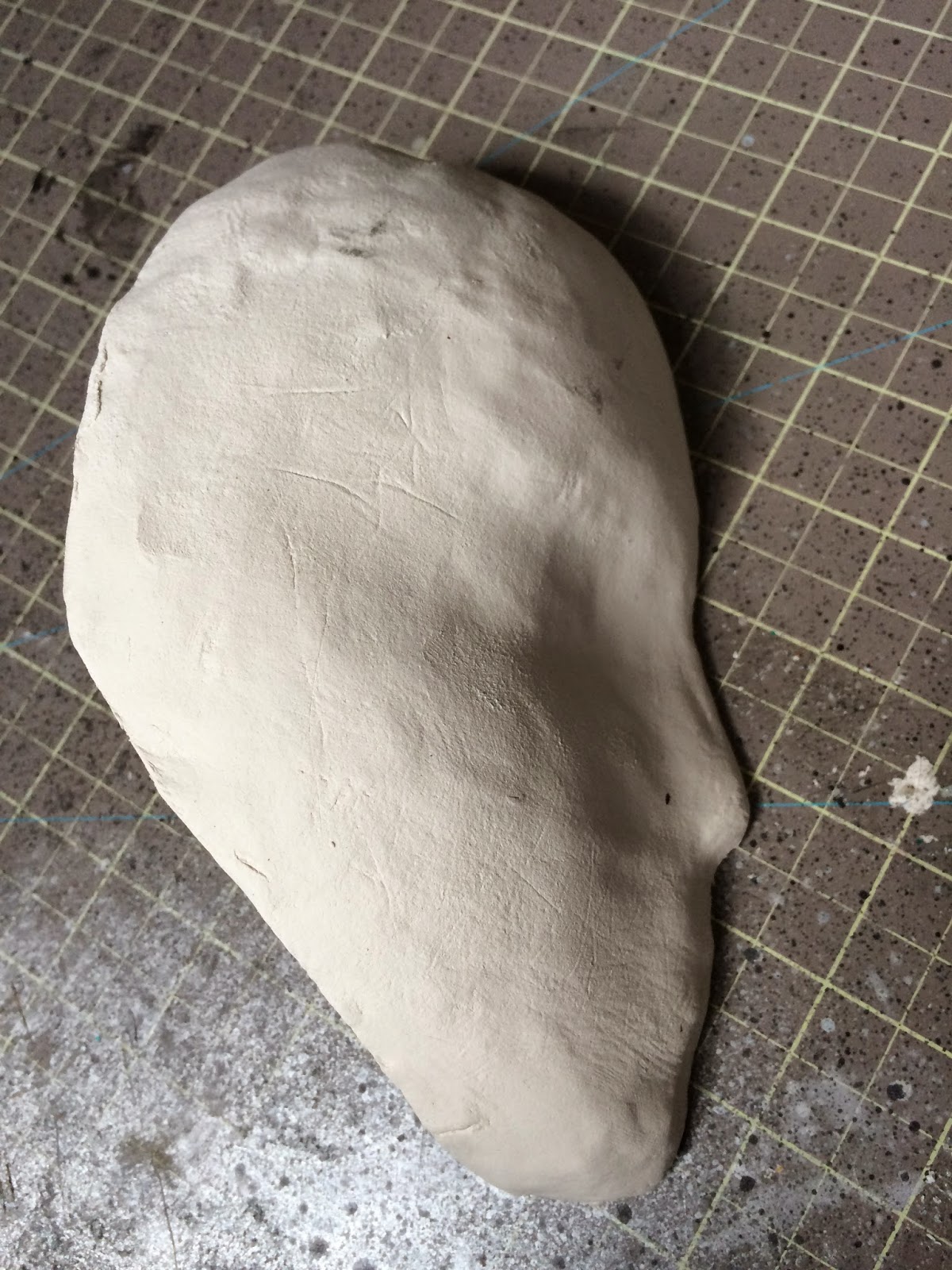 Creative Paperclay® air dry modeling material: Tears Masquerade Mask ...