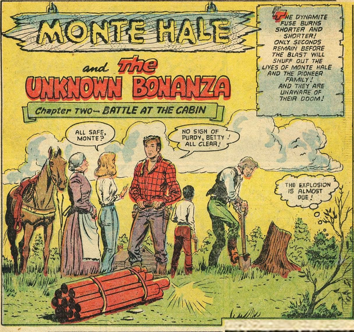 Old-fashioned Comics: Monte Hale Western 83-88 (1955) Complete Series ...