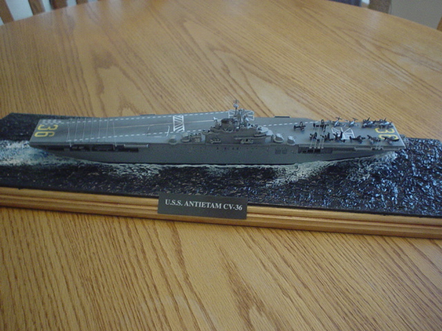 John's Plastic Ships: USS Antietam CV36
