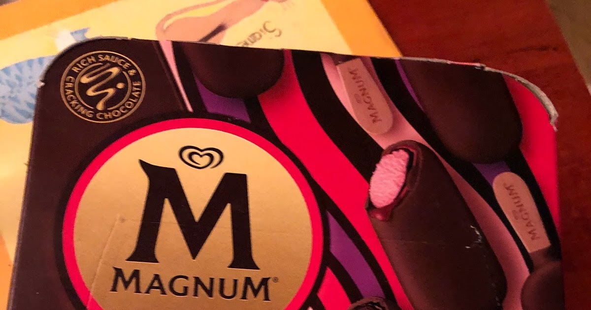 FOODSTUFF FINDS: Magnum Mini Double Raspberry (& Chocolate) @NLi10
