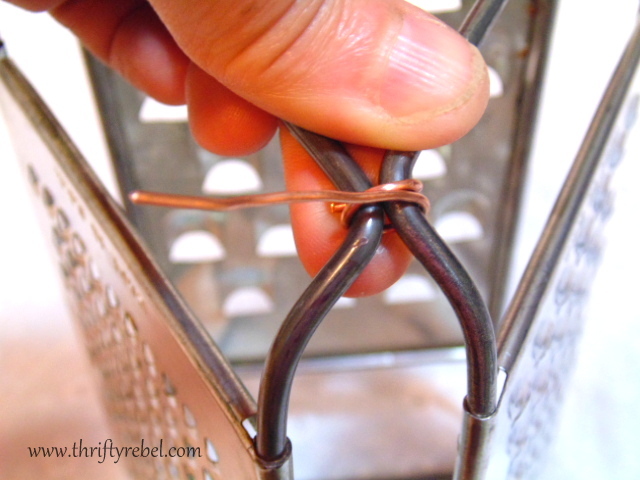 Repurposed Vintage Cheese Graters - Color Me Thrifty