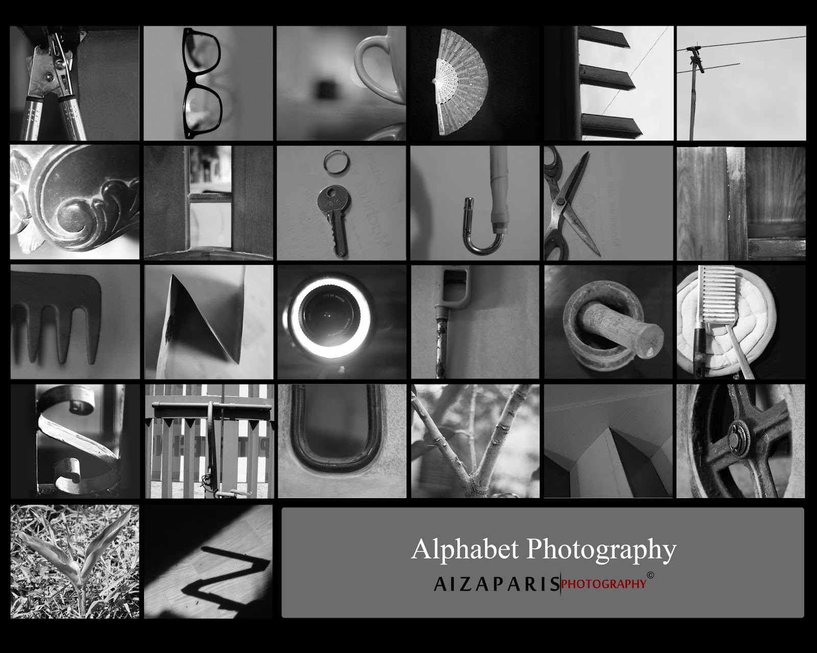 I Teach History: Advanced Computers: Project #2: Found Alphabet