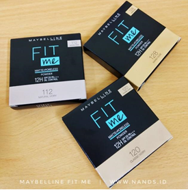 Anti Kilap dengan Fit Me Powder Terbaru dari Maybelline – Review ...
