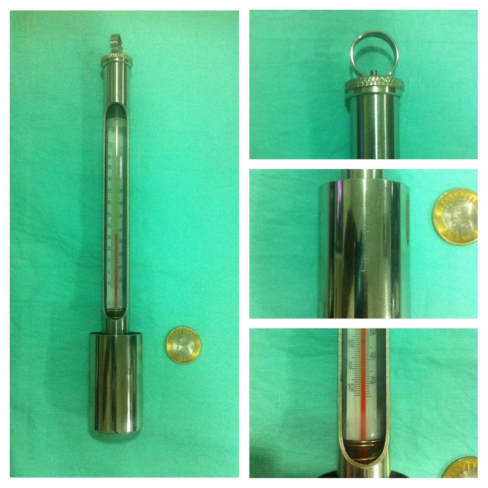 Shayona Electronics: Tank Thermometer with Sampler