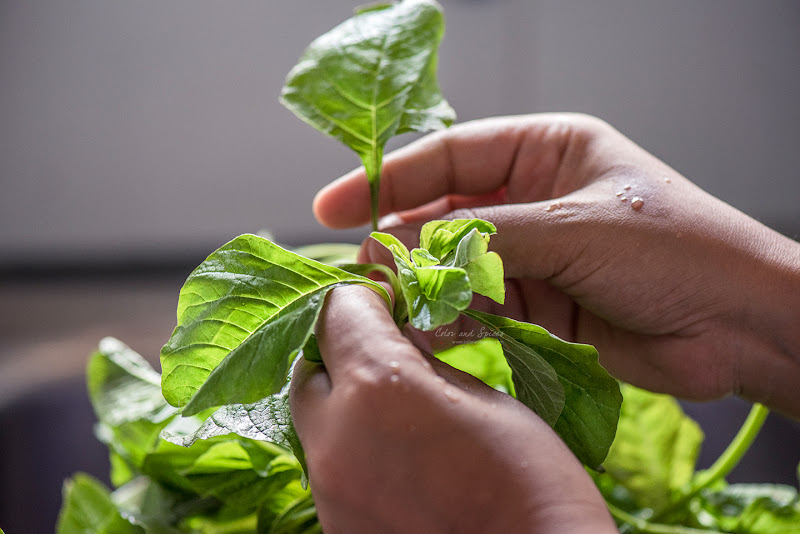 Color and Spices: Saak bhaja...