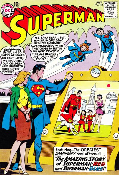 Dave's Comic Heroes Blog: The Amazing Story of Superman-Red and ...
