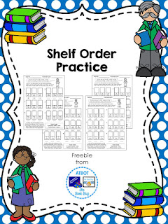 The Book Bug: Parts of a Book, Good Fit Books, and Shelf Order