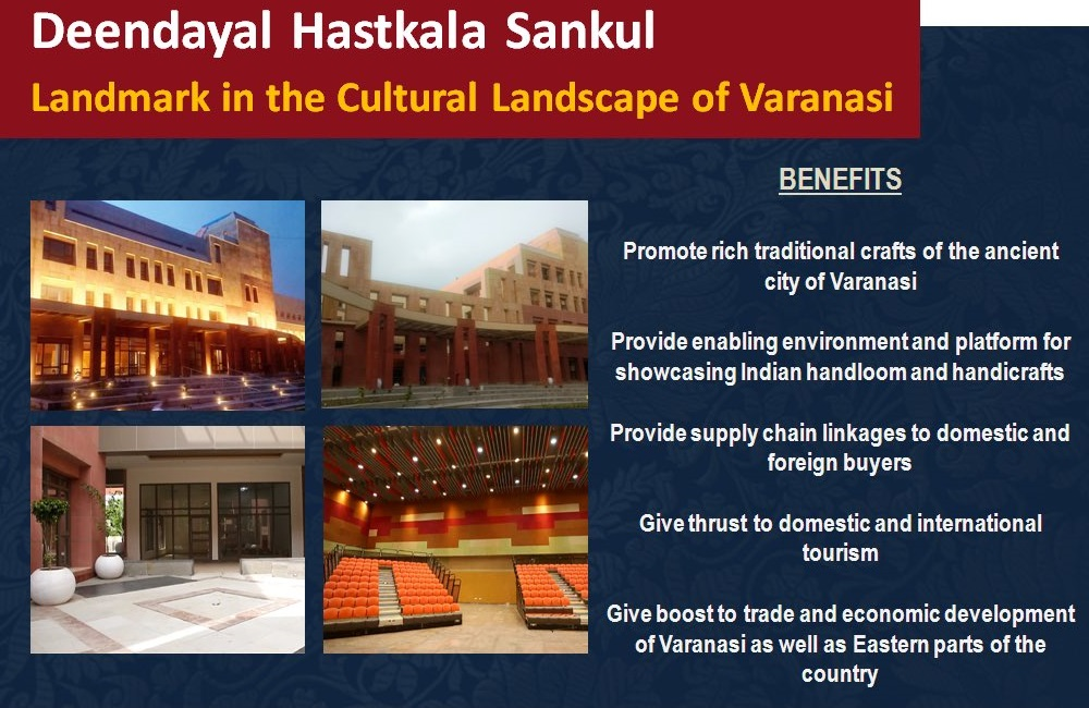 Deendayal Hastkala Sankul, Varanasi ~ India GK, Current Affairs 2020