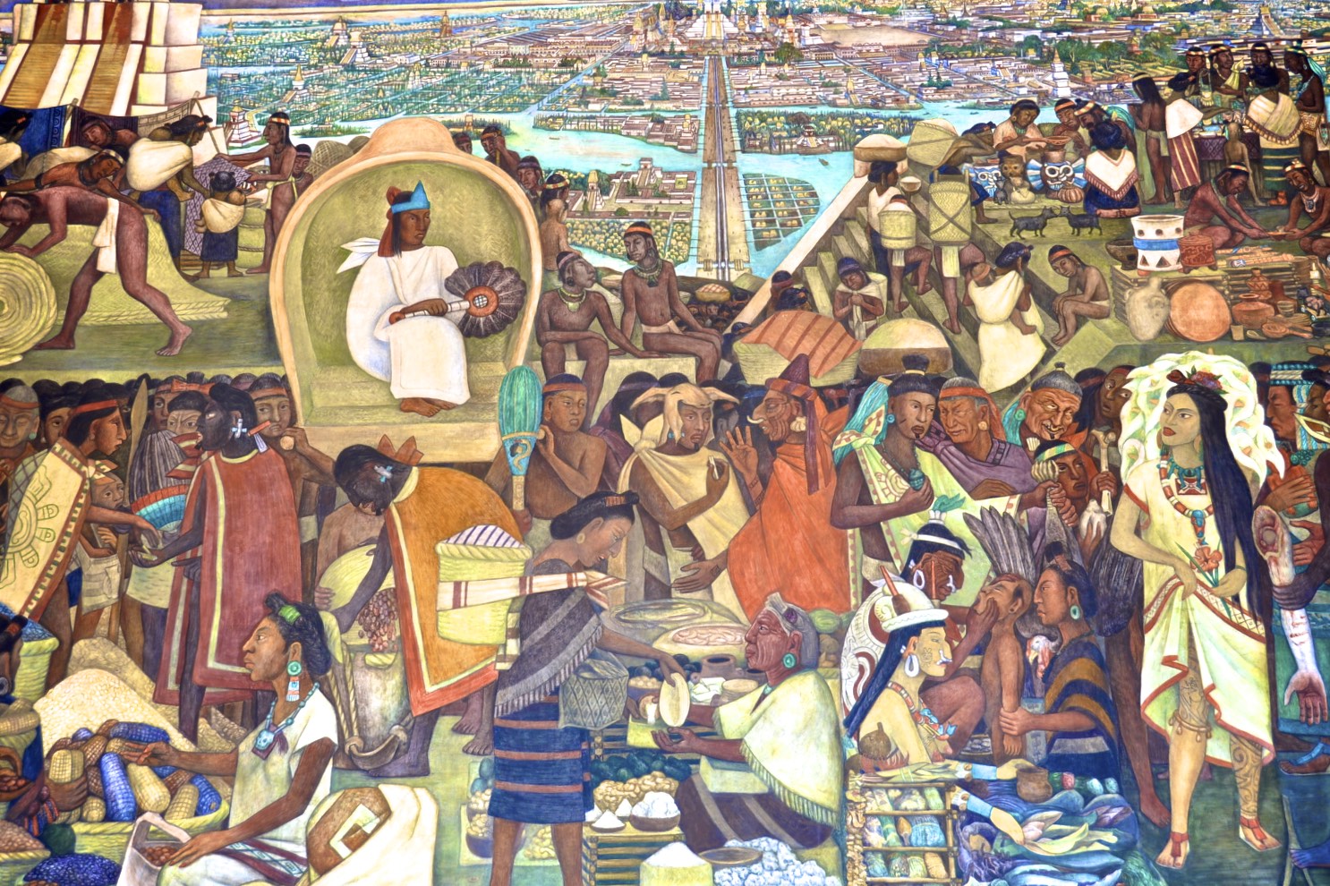 Palacio Nacional de México: los murales de Diego Rivera ~ El LoBo BoBo ...