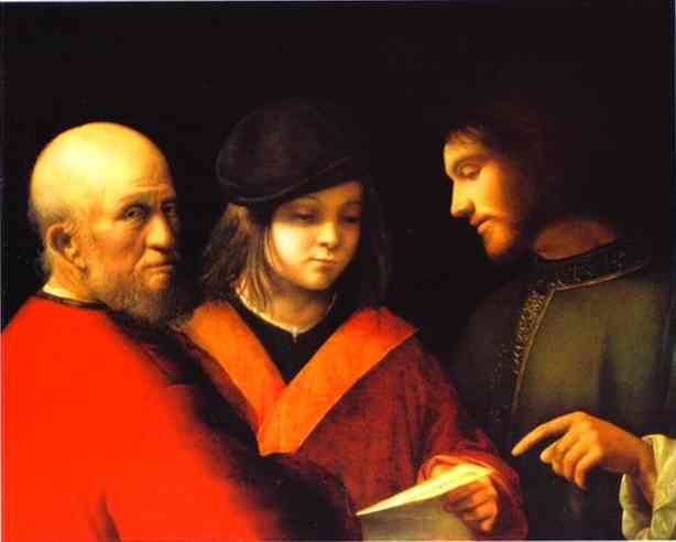 Giorgione et al...: Giorgione: "Three Ages of Man"