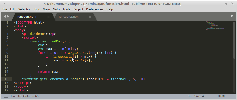 Papanbelajar: Penggunaan Function dan Object pada Javascript