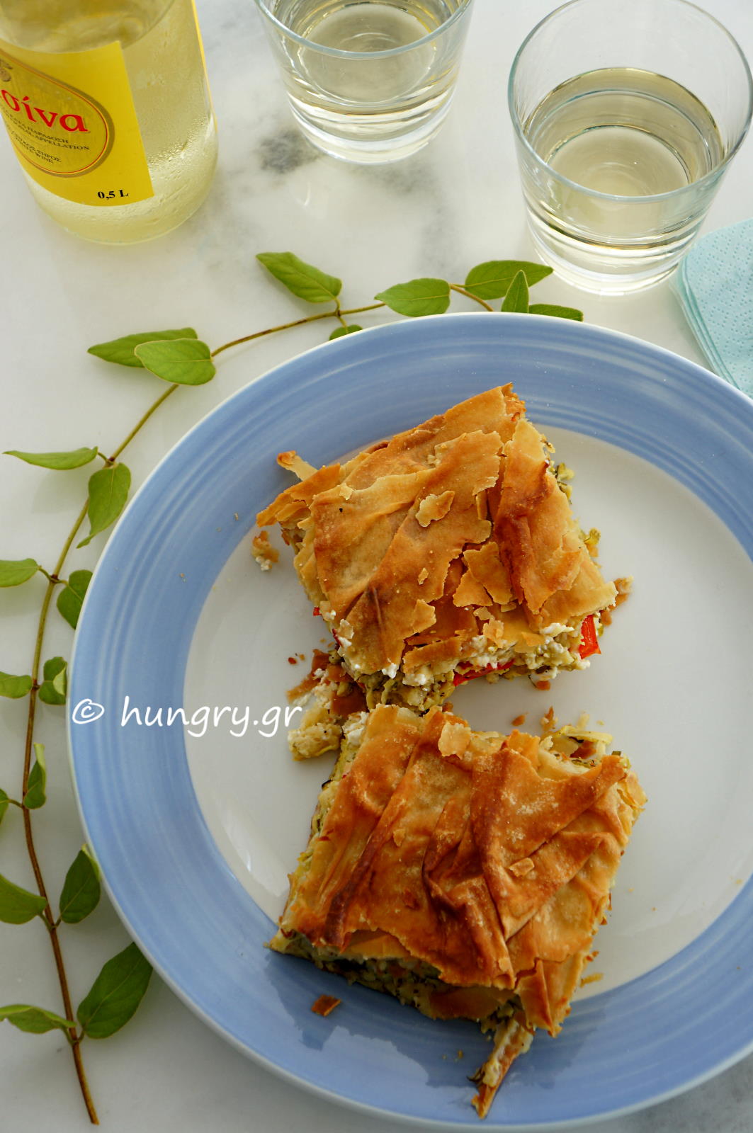 Kitchen Stories: Zucchini Pie with Frumenty & Feta Cheese