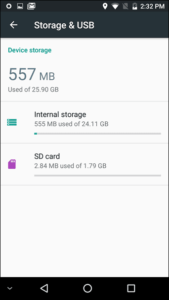 How to improve your phone internal storage