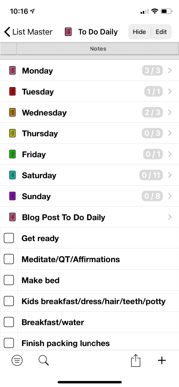 Lindsay's Sweet World: The Easiest Way to Keep Track of Daily Tasks (My ...