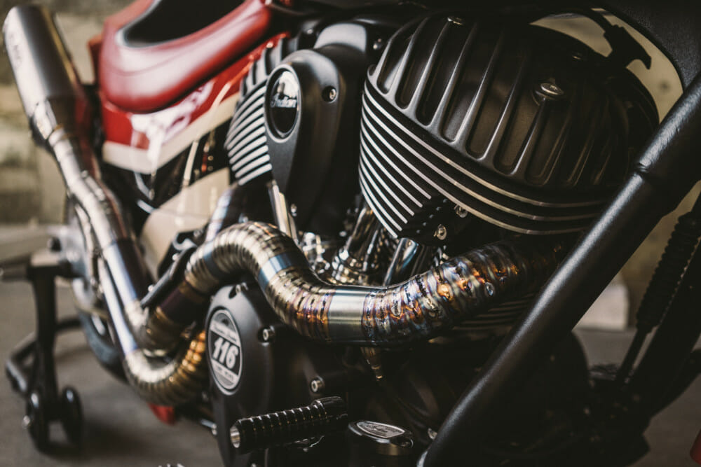 Carey Hart Custom Springfield - Indian Motorcycle - RocketGarage - Cafe ...