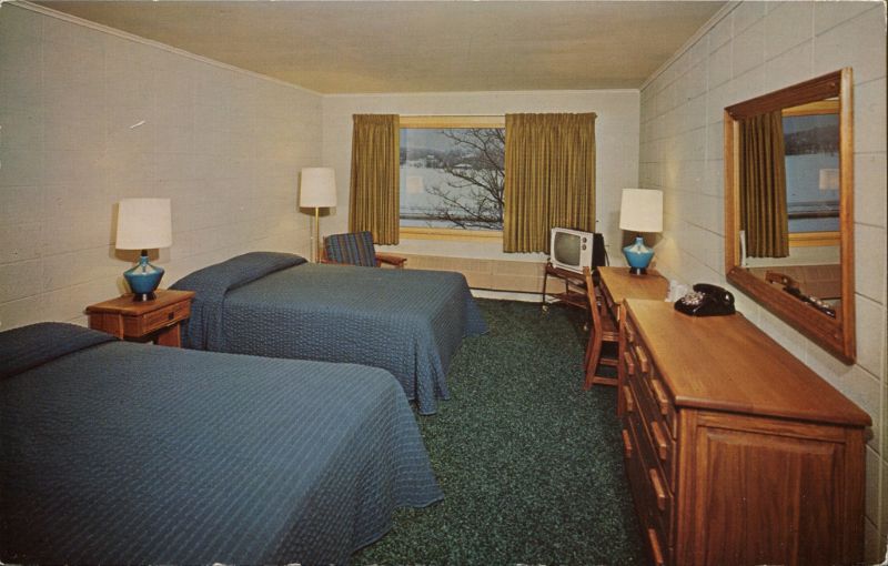 40 Vintage Photos Show a Look Inside American Hotel and Motel Rooms in ...