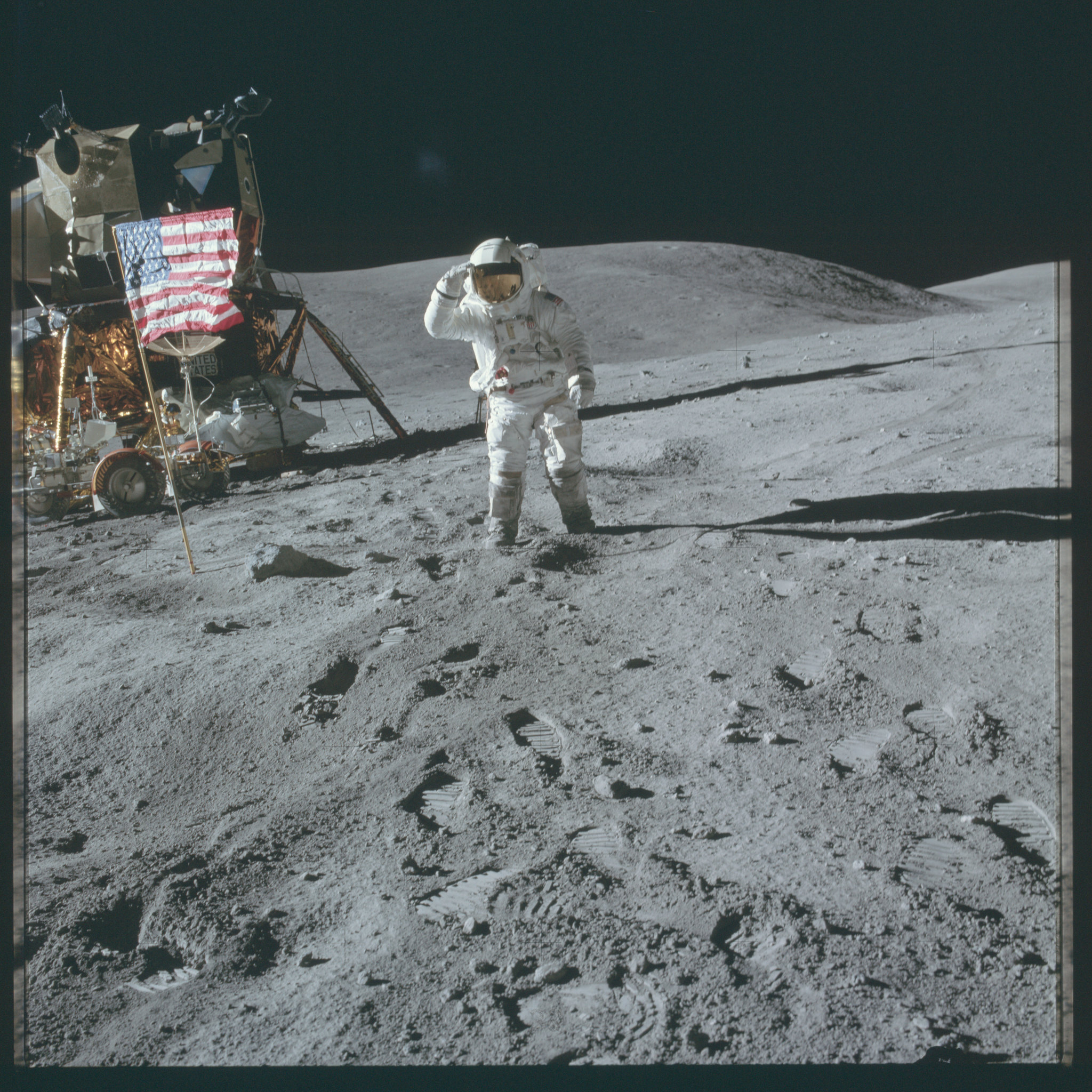 Das Project Apollo Archive | Hochauflösenden Fotos der Apollo Missionen ...