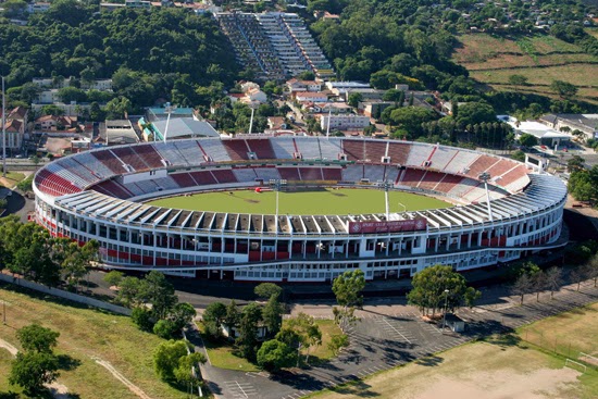 Fotografias Aéreas do Beira-Rio ~ Memória do Inter
