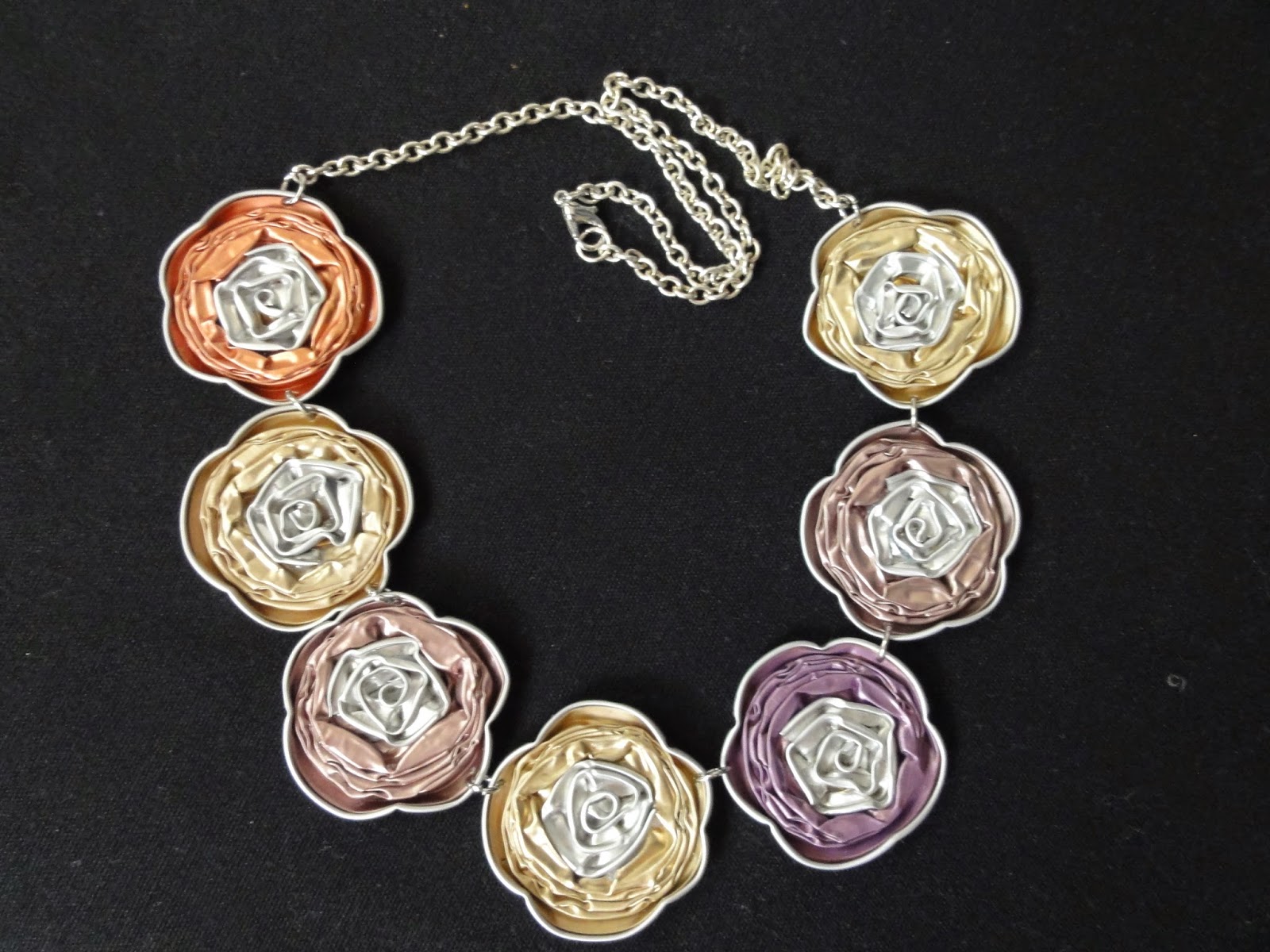 recycle-sieraden: pastel Nespresso