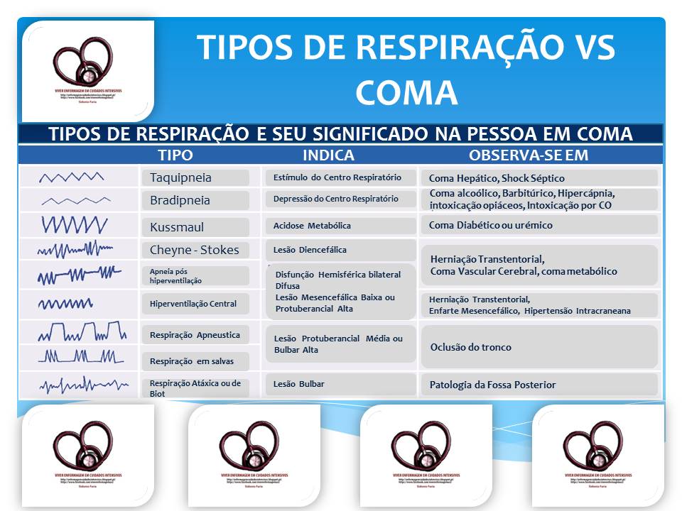 Viver Enfermagem em Cuidados Intensivos: TIPOS DE RESPIRAÇÃO E RELAÇÃO ...