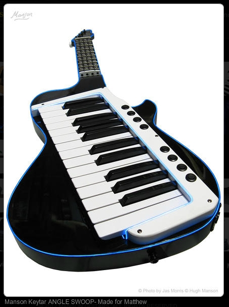 MUSE : Manson Keytar - Guitar Made for Matthew Bellamy
