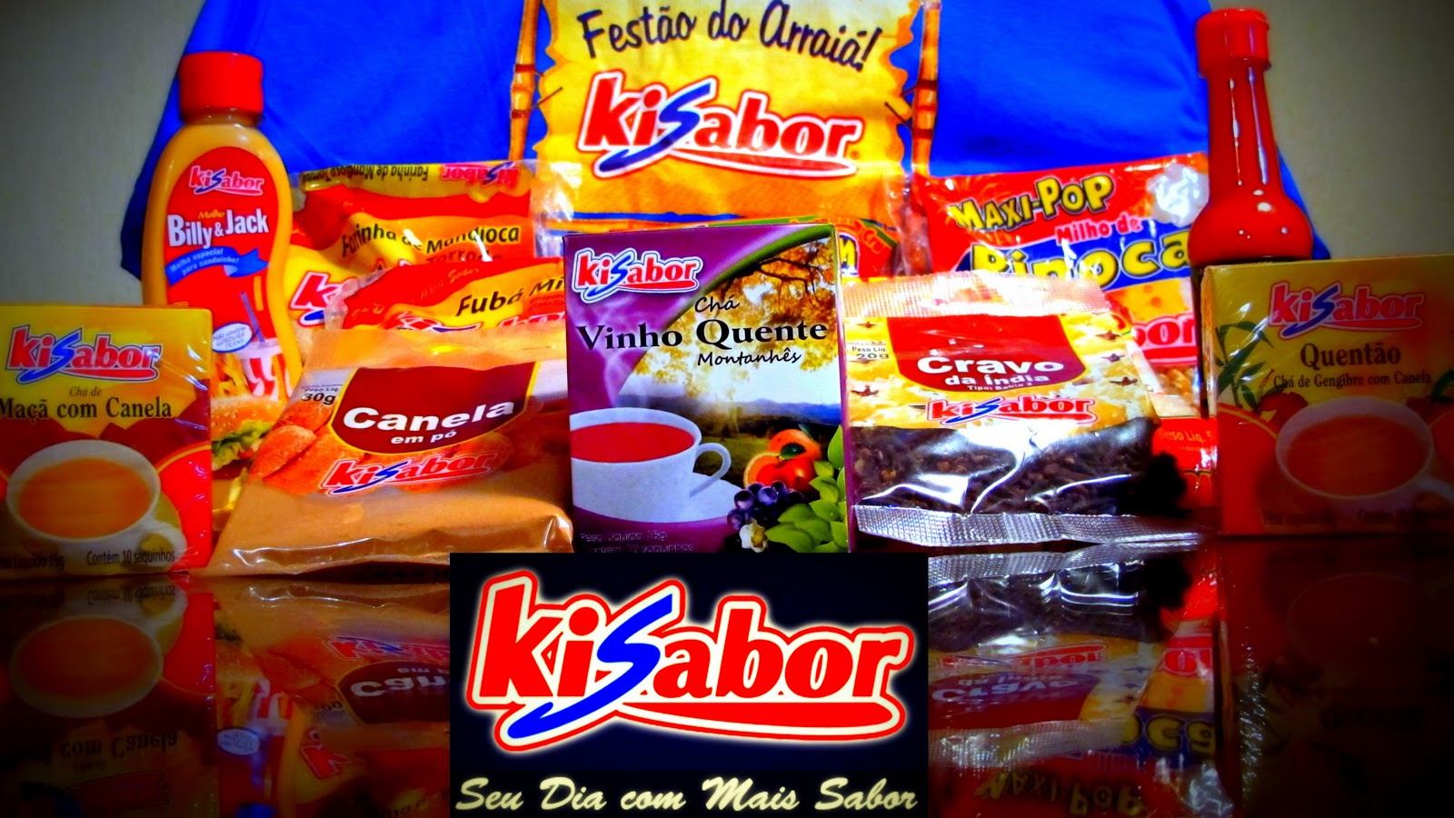 KISABOR - Seu dia com mais sabor: Sejam bem-vindos!!!