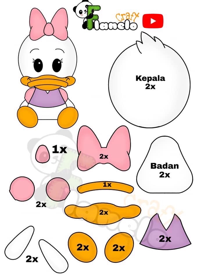 Eu Amo Artesanato: A Turma do Mickey com Moldes