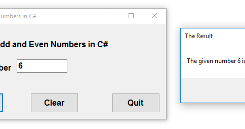 Free Programming Source Codes and Computer Programming Tutorials: Odd ...