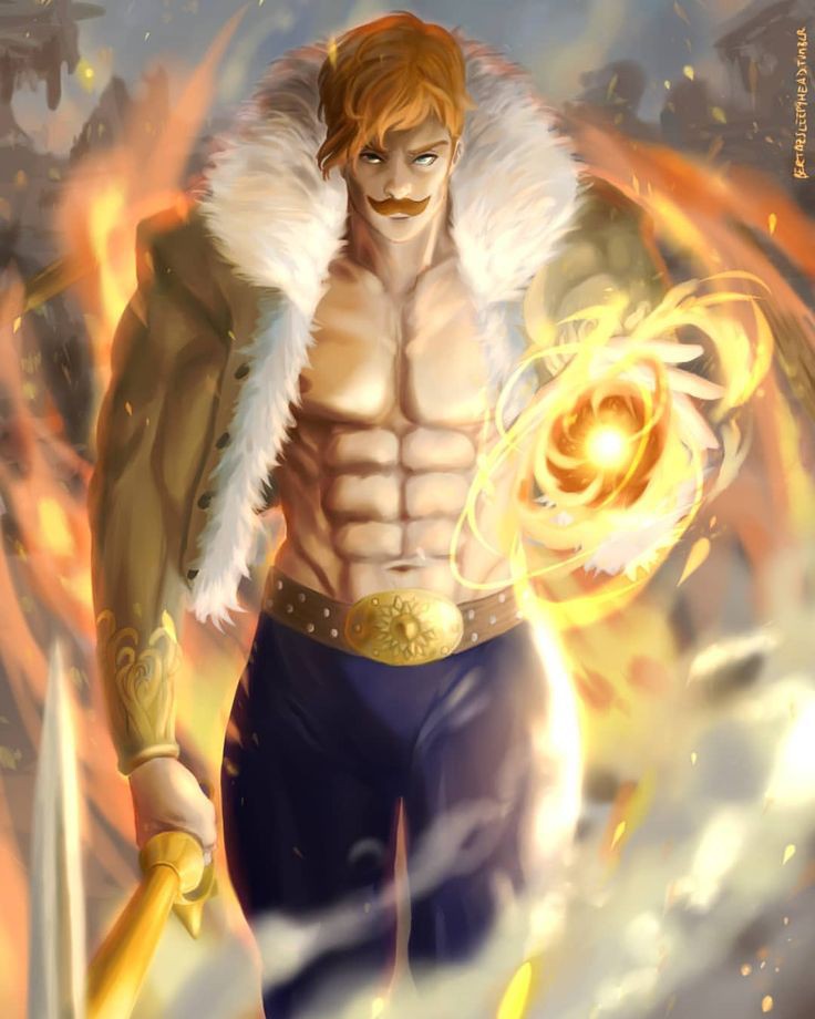 Escanor O Leão Do Orgulho: Nanatsu No Taizai