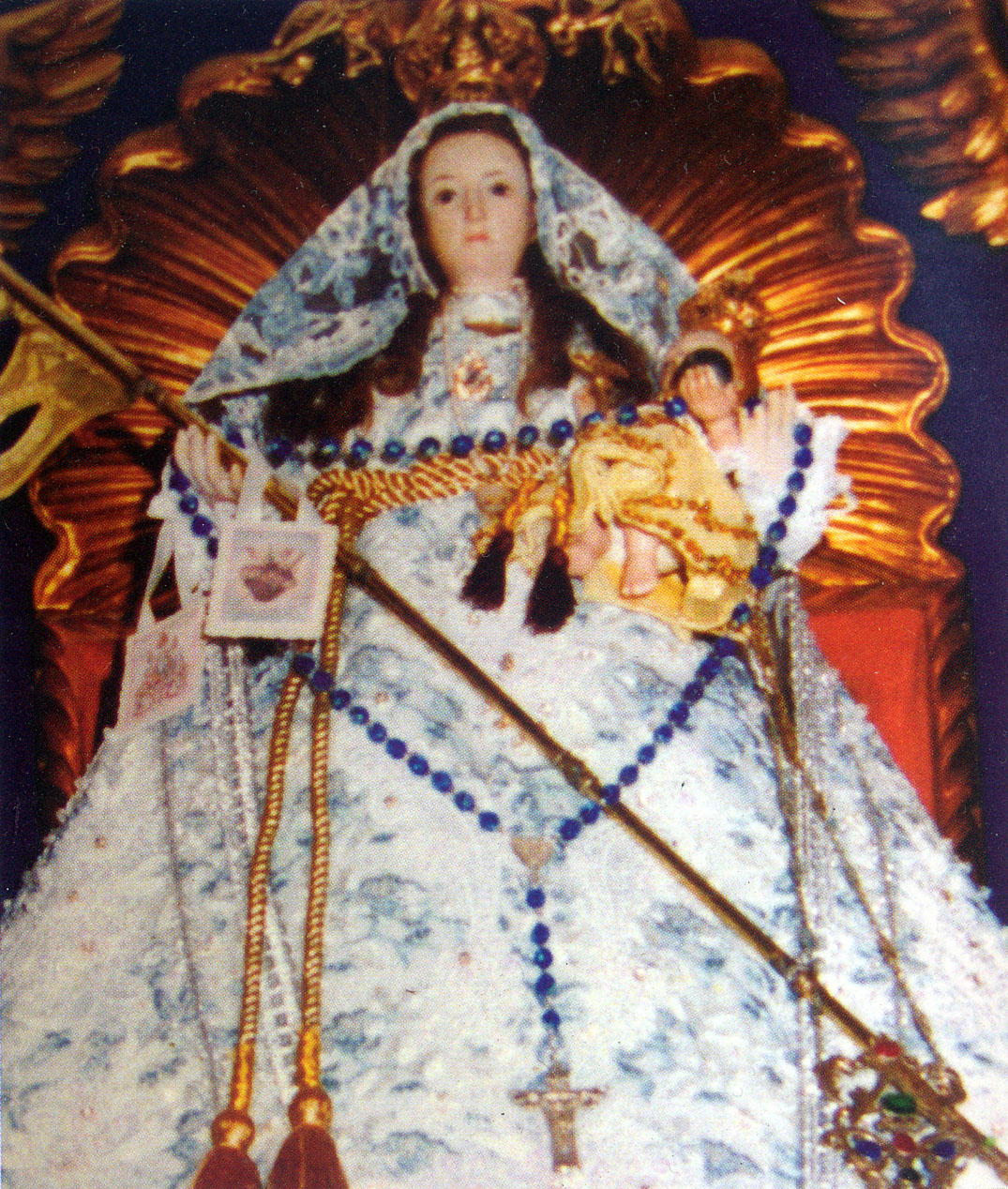 Imagen de N.S. del Rosario de Baruta (1555), c oleccion Iglesia N.S ...