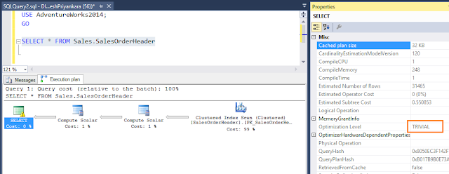 Dinesh's Blog :::: Being Compiled ::::: SQL Server: How Optimizer ...
