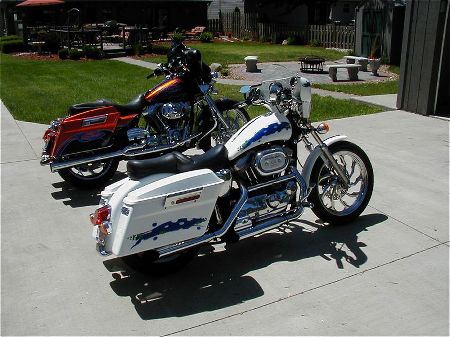 DUECILINDRI: Sportster Bagger