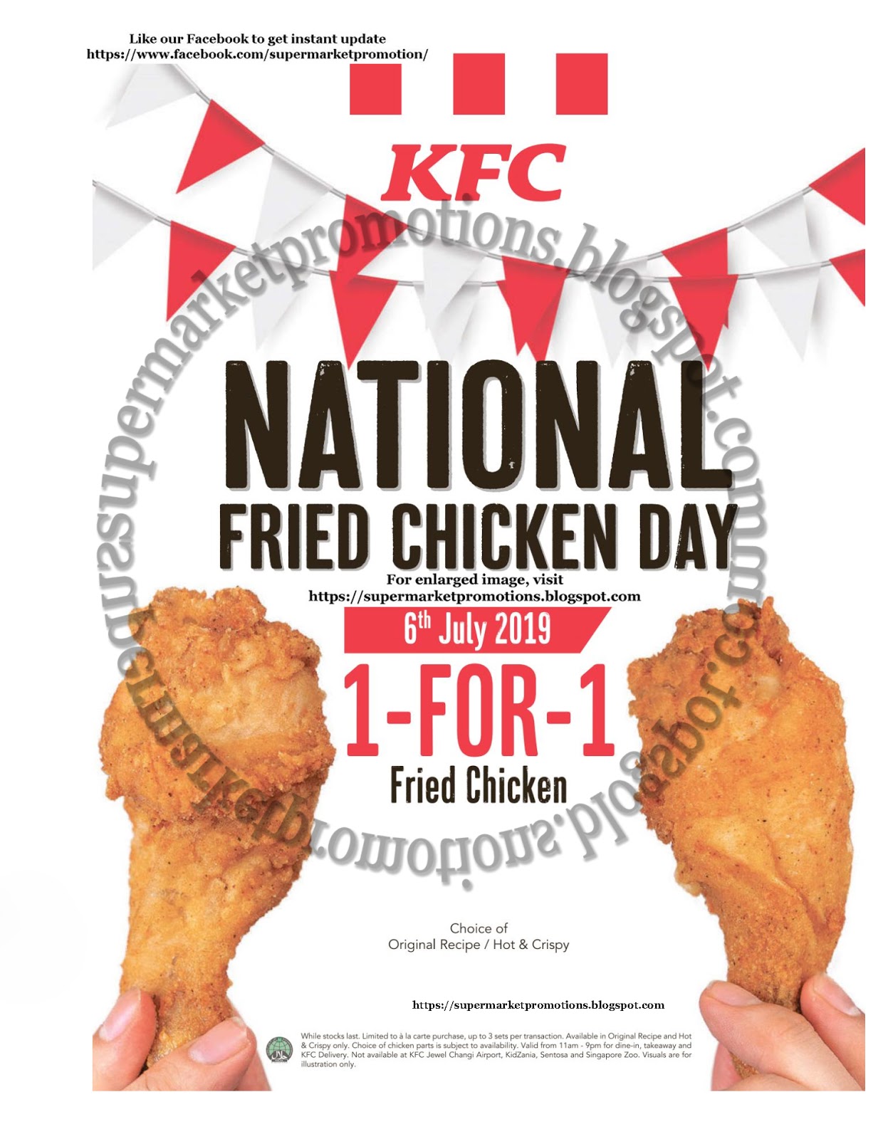 KFC Fried Chicken Promotion 06 July 2019 ~ Supermarket Promotions