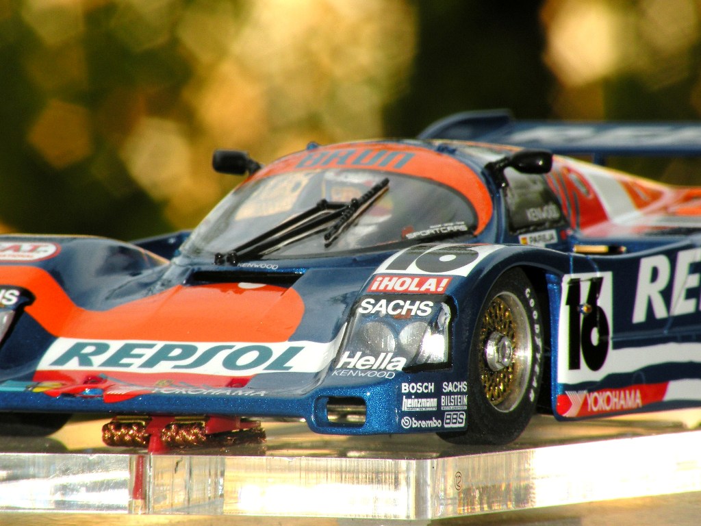 Farolillo Rojo: Porsche 962C Repsol Brun Motorsport - Le Mans 1990