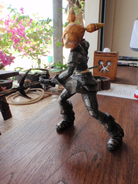 Thailand-Namotasa: Dwarf Girl : Blue wolf heavy armor set,Lineage2