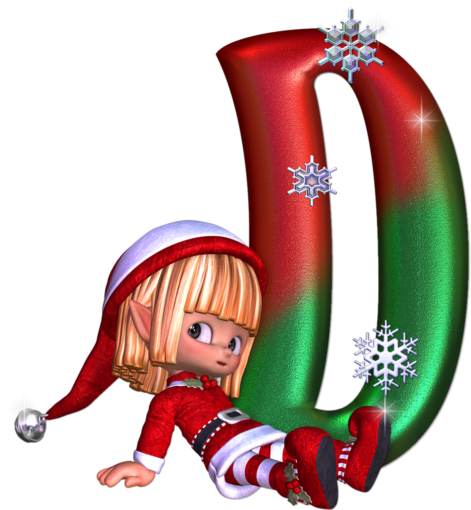 Abecedario con Elfos de Navidad. Alphabet with Christmas Elf. - Oh my ...