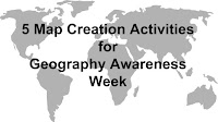 5 Map Creation Activities for Geography Awareness Week | Free ...