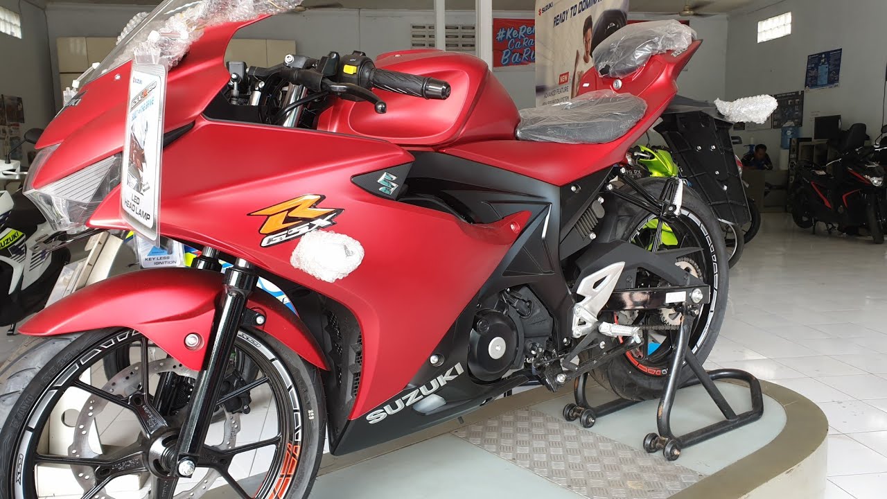 Jual Kredit Motor Suzuki GSX-R150 MATTE RED New 2019 - Jabodetabek ...