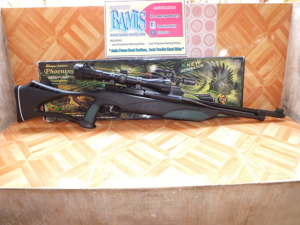 toko senapan angin: senapan angin sharp phoenix long pompa samping new