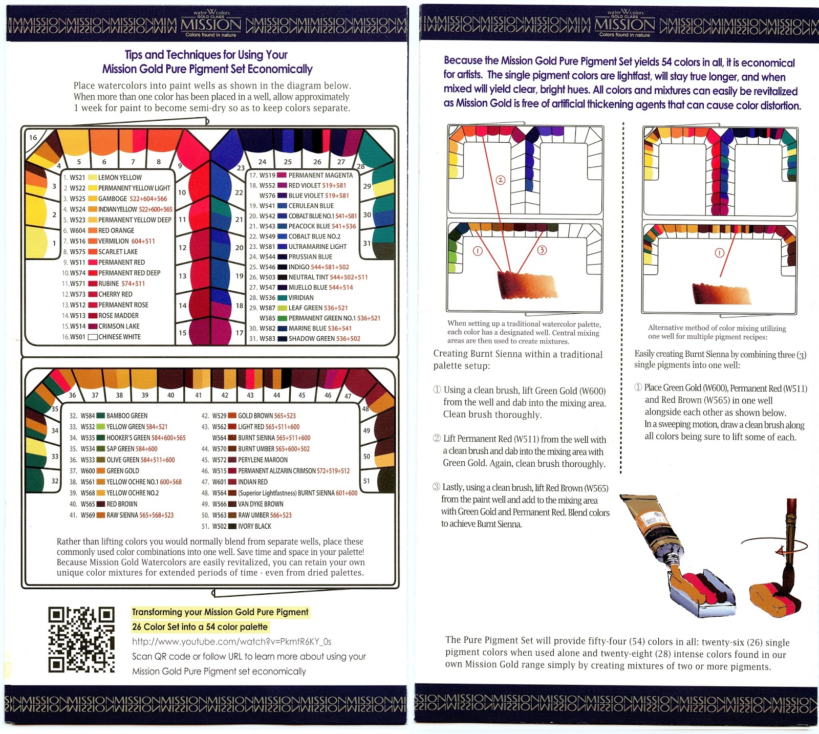 Review: Mission Gold Pure Pigment Watercolor Set #Mijello #MissionGold ...