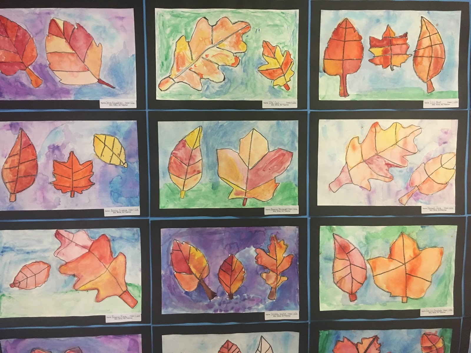 Visual Arts with Ms. Wine: 1st Grade