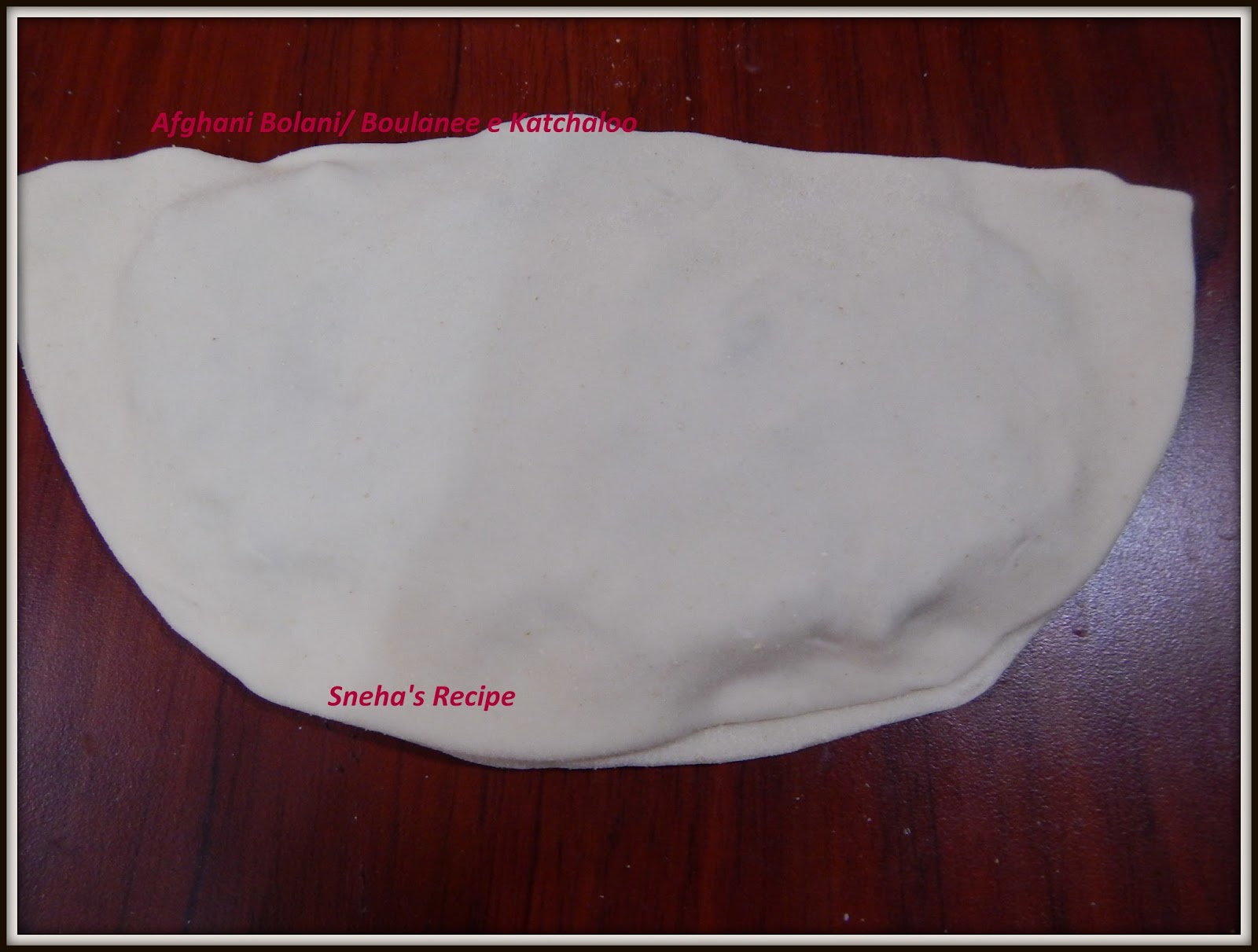 Afghani Bolani/ Boulanee e Katchaloo - A Stuffed Flat bread from ...