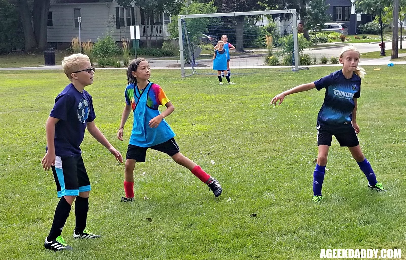 A GEEK DADDY: CHALLENGER SOCCER CAMPS
