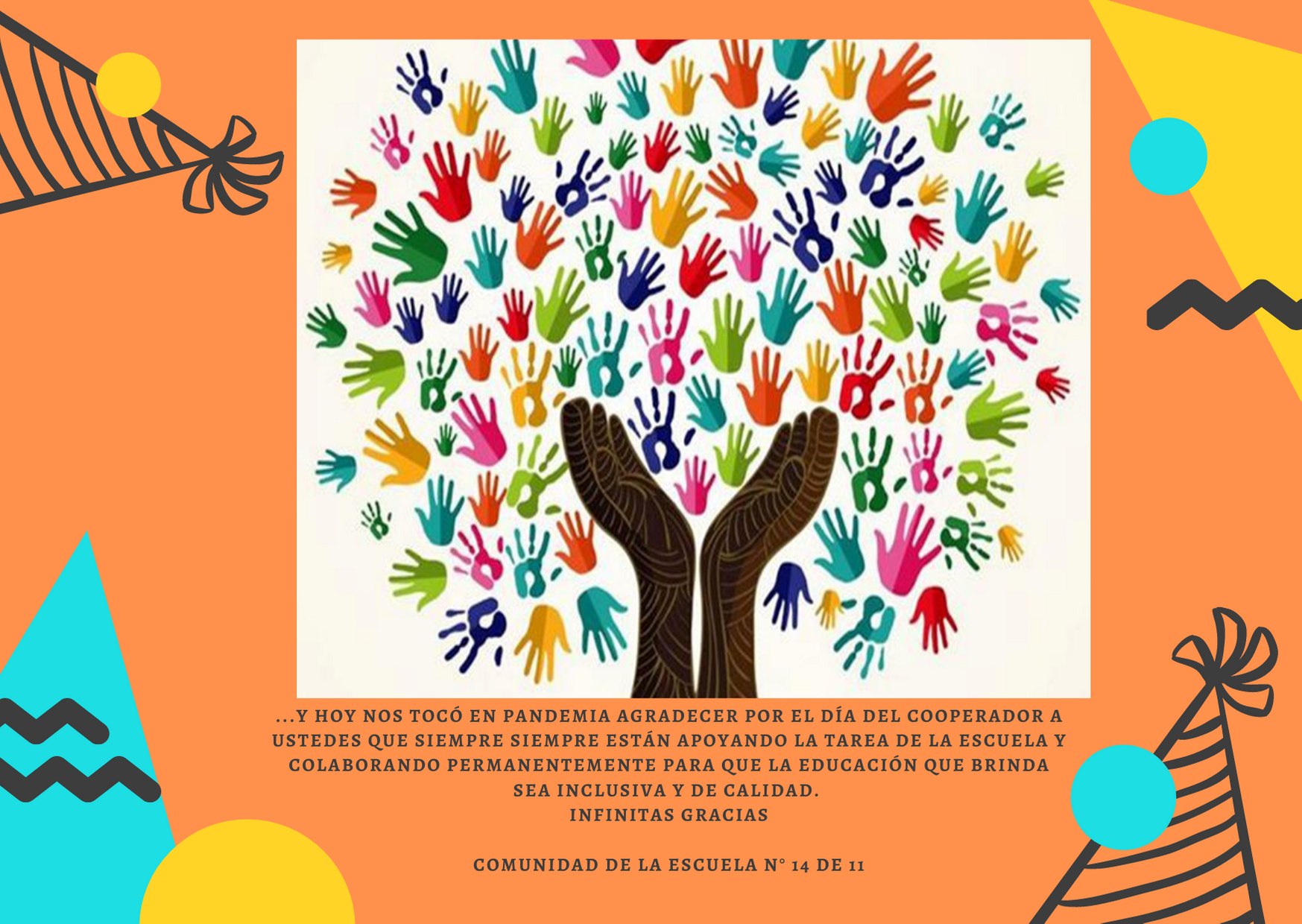 Escuela Primaria Stella Maris: 15 de octubre: DÍA DEL COOPERADOR ESCOLAR