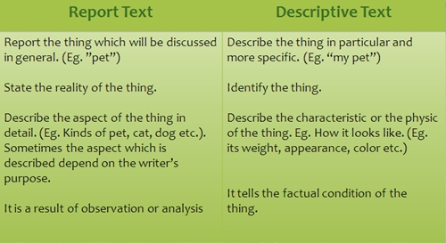REPORT TEXT ~ ENGLISH LEARNING MEDIA